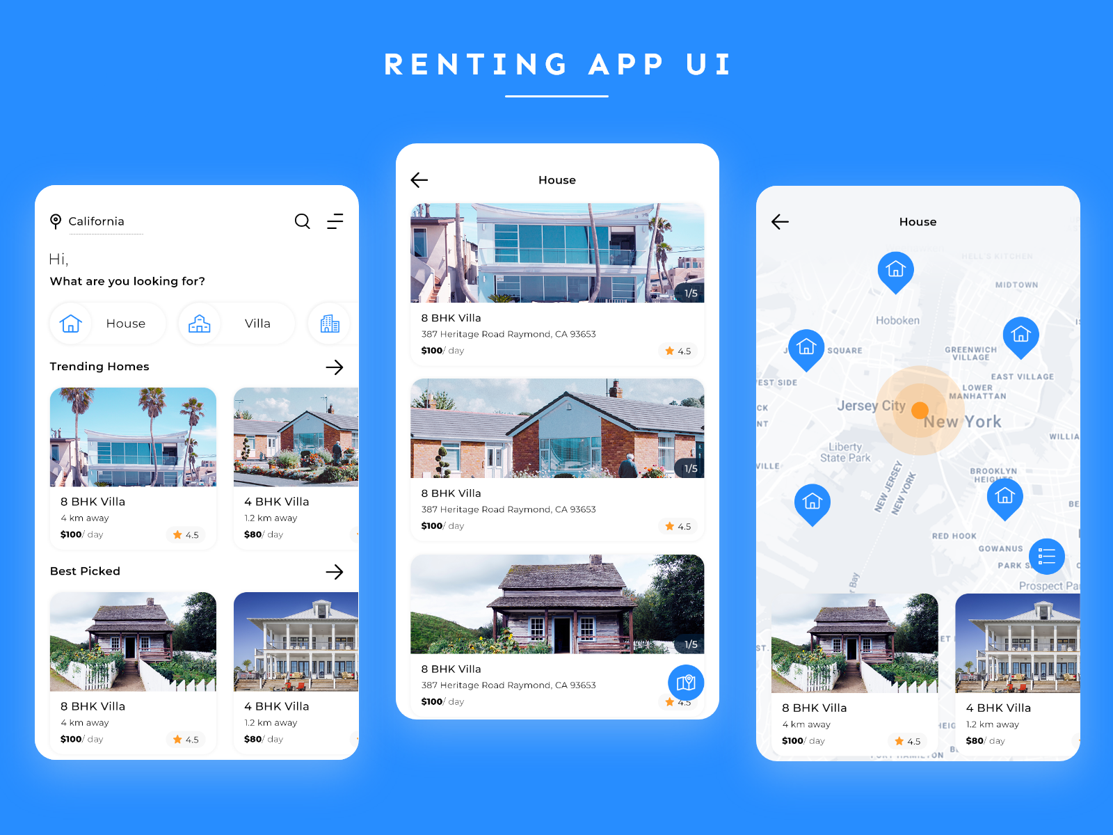 Home Renting App by Mausami Dabhi on Dribbble