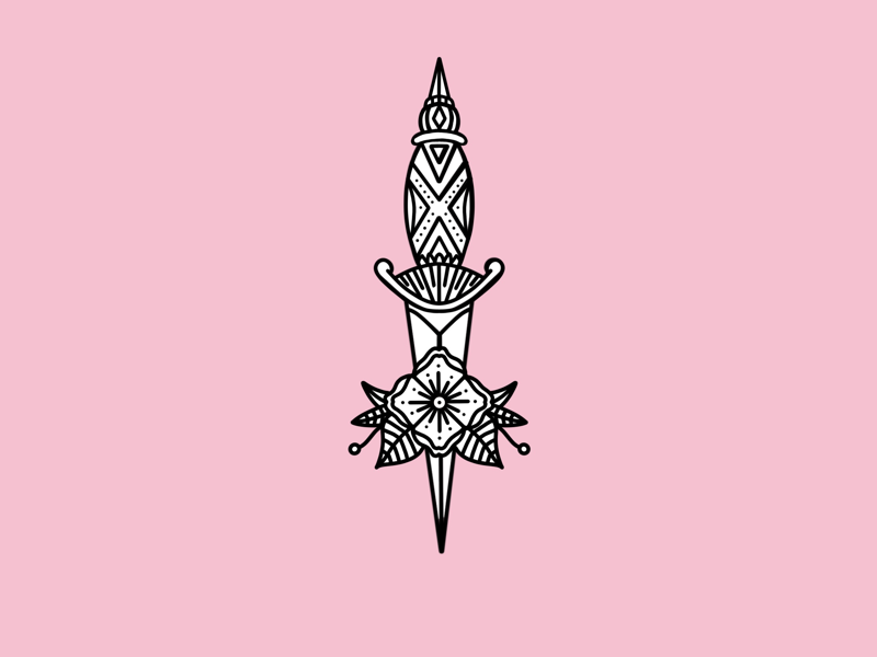 Little Dagger by Brandon Beck on Dribbble