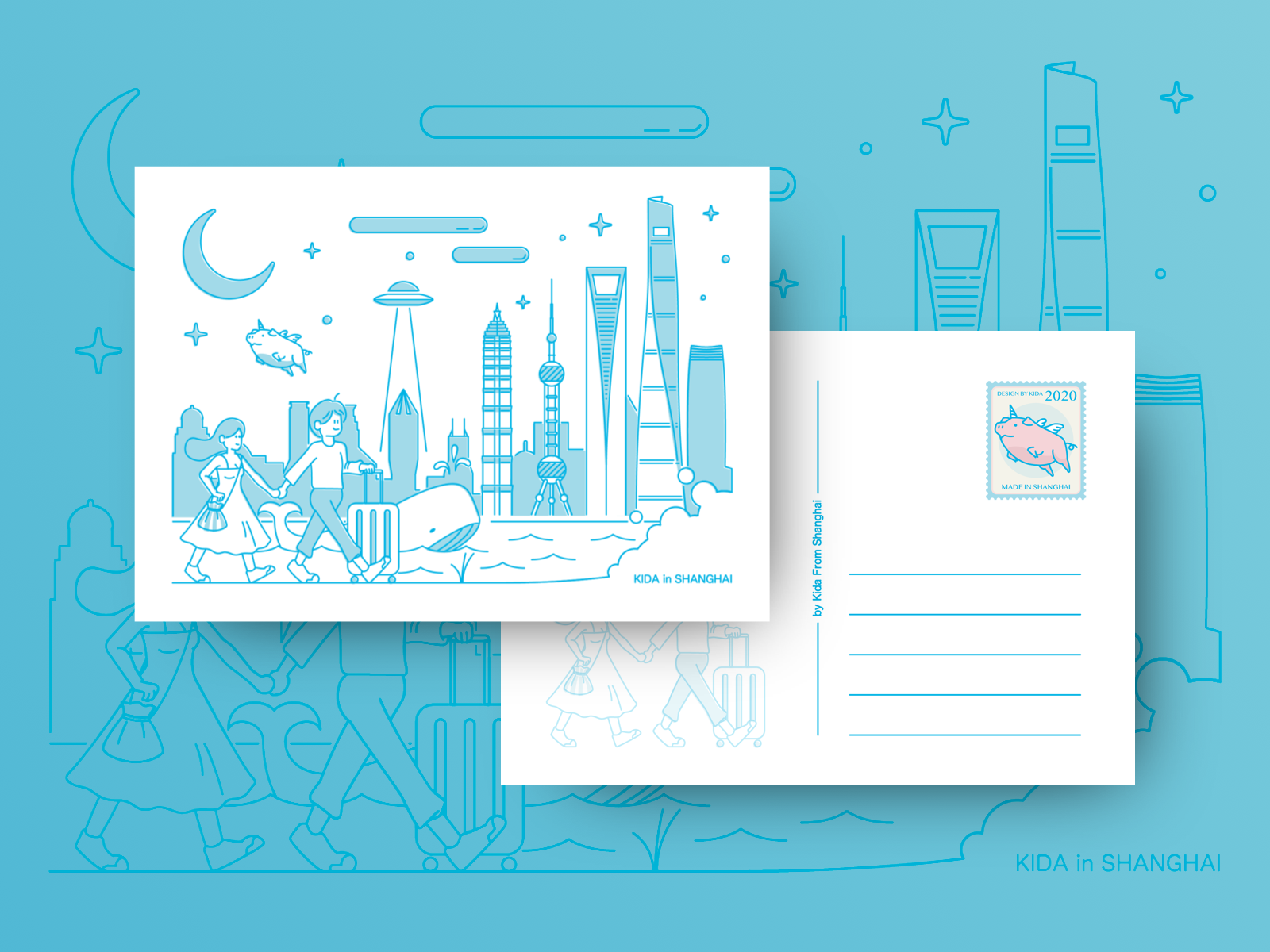 Shanghai by Kida on Dribbble