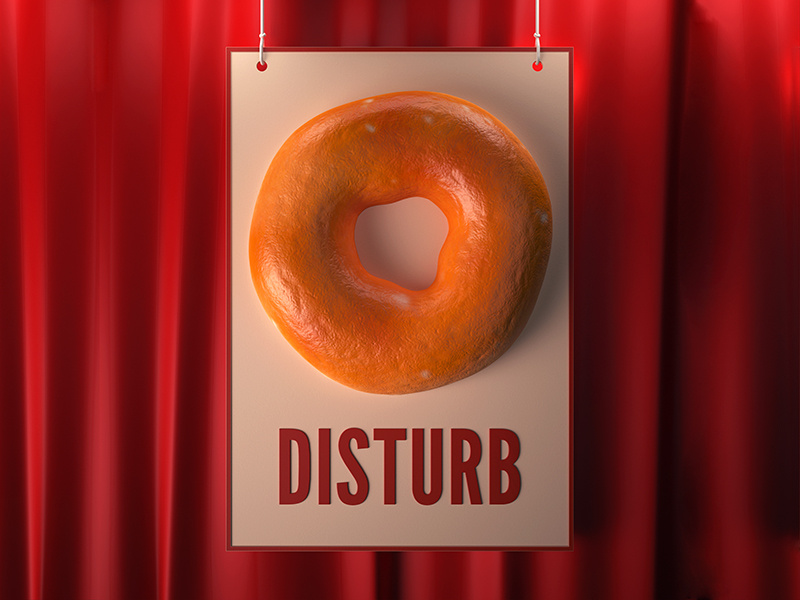Donut Disturb by Eugene Seleznev on Dribbble