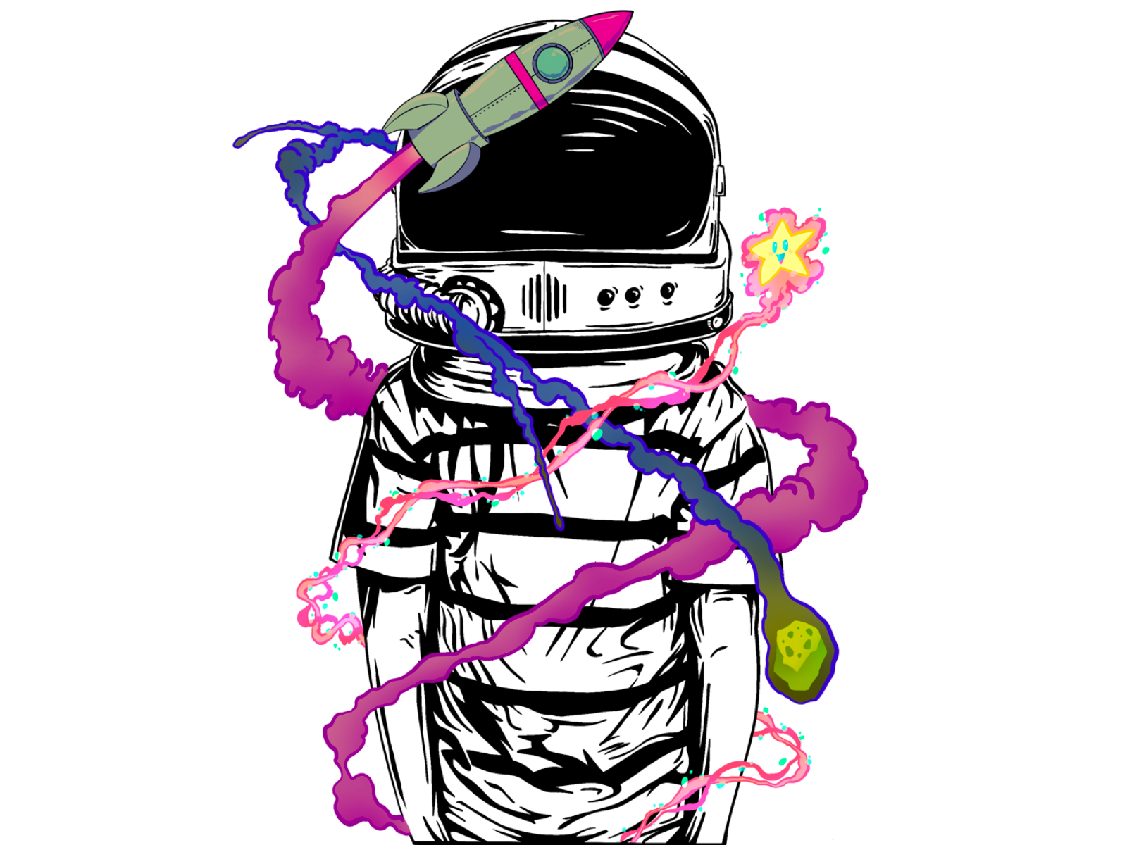 Rocketman by ART82 on Dribbble