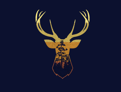 Forest Deer by Daryl Tapiru on Dribbble