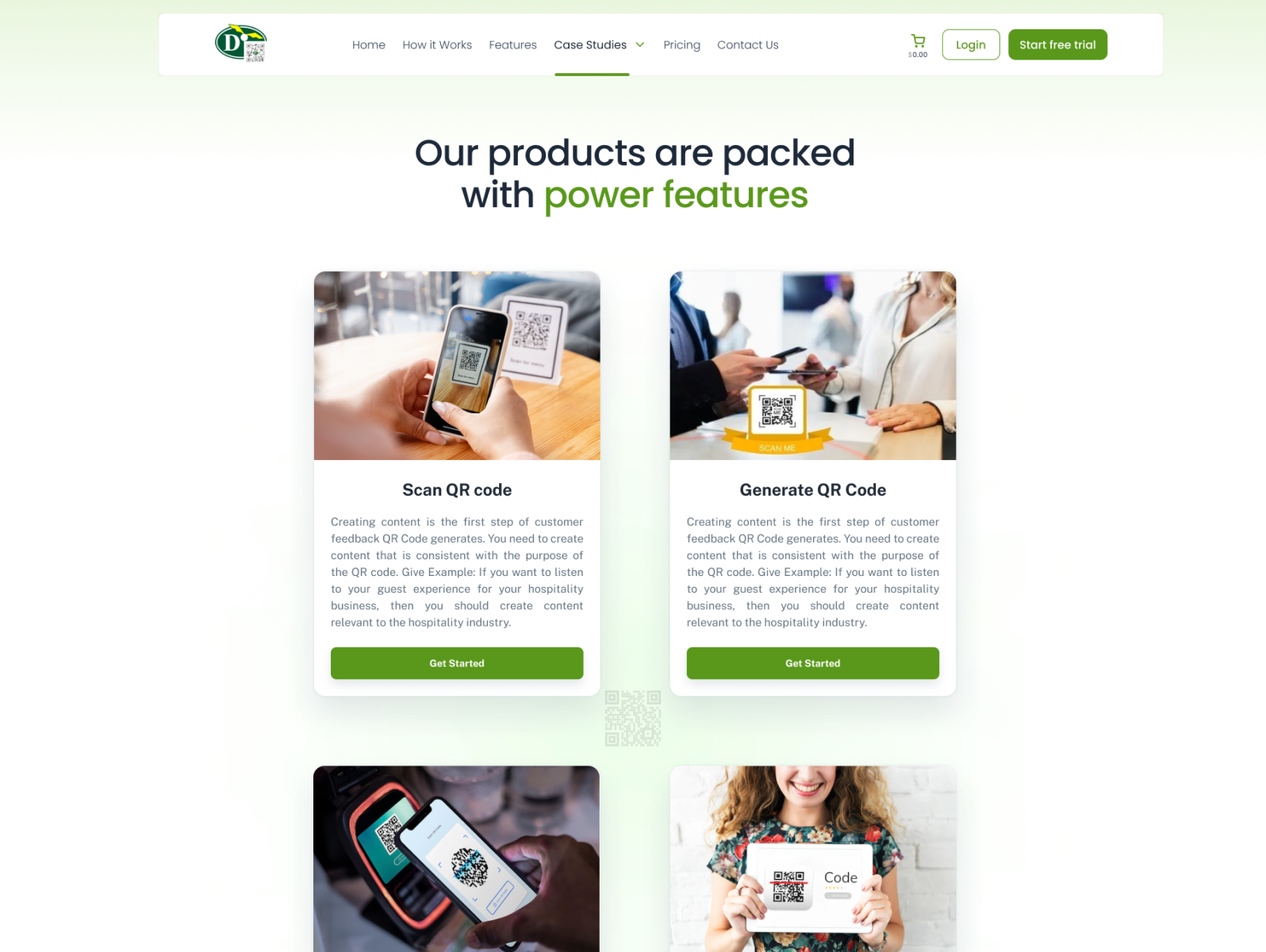 Navigation Bar & Features Card by hammad rehman on Dribbble