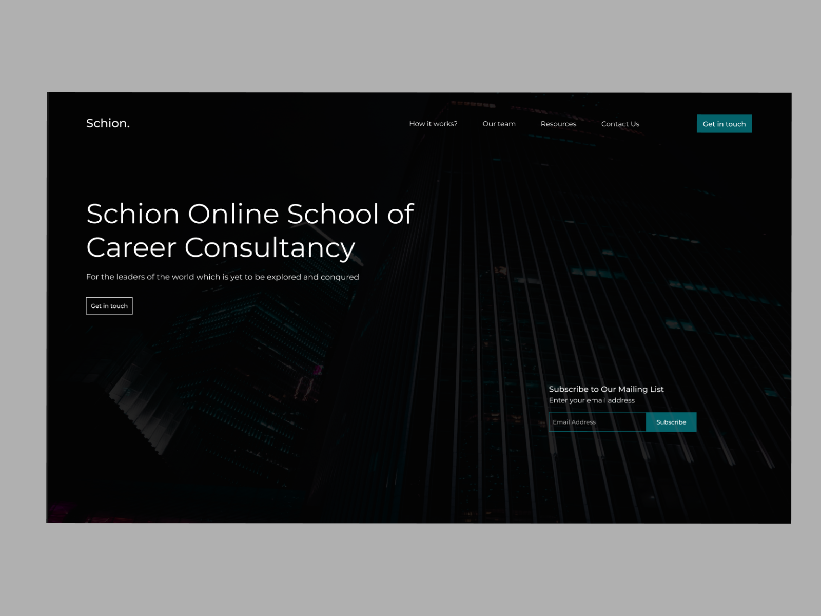 F Pattern Dark Theme Homepage by hammad rehman on Dribbble