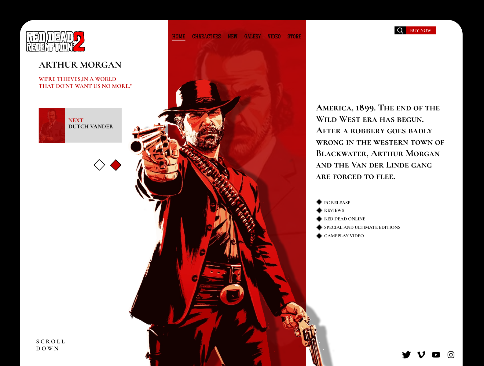 RED DEAD REDEPTION 2 by UmarAli Anvarov on Dribbble