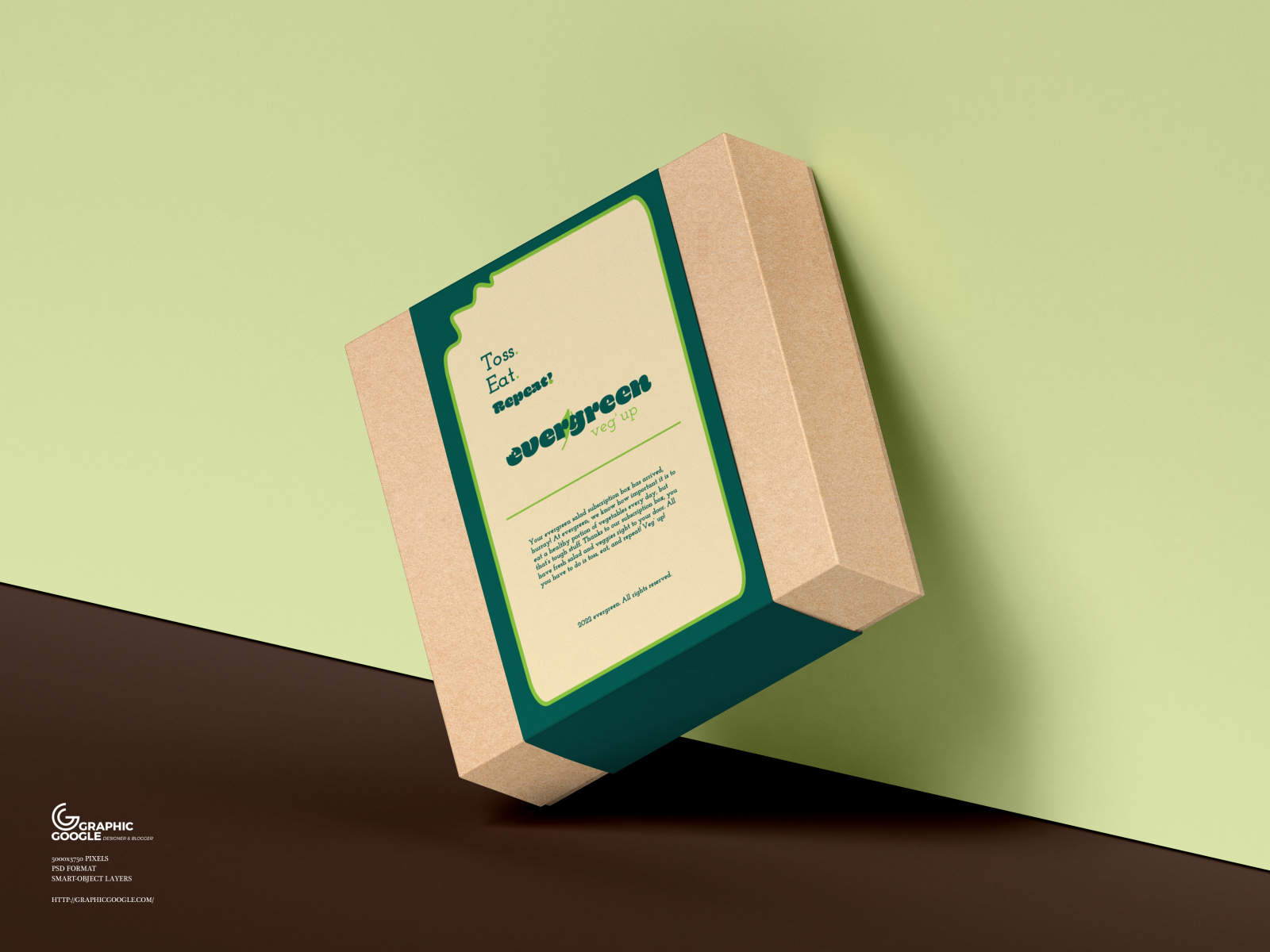 Evergreen Salad Subscription Package Design by Jillian Whitson on Dribbble