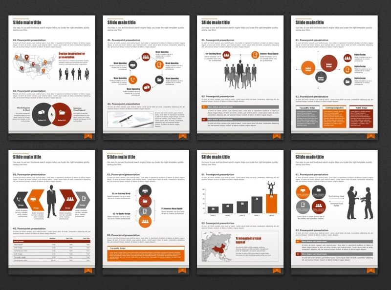 Modern Business Vertical Template #4 by rolexzuxy on Dribbble