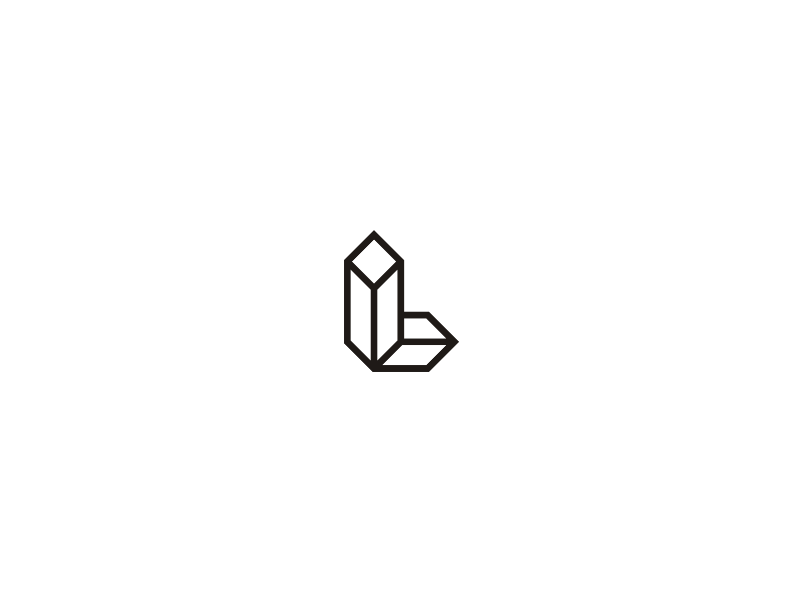 L monogram by Michał Pieczyński on Dribbble