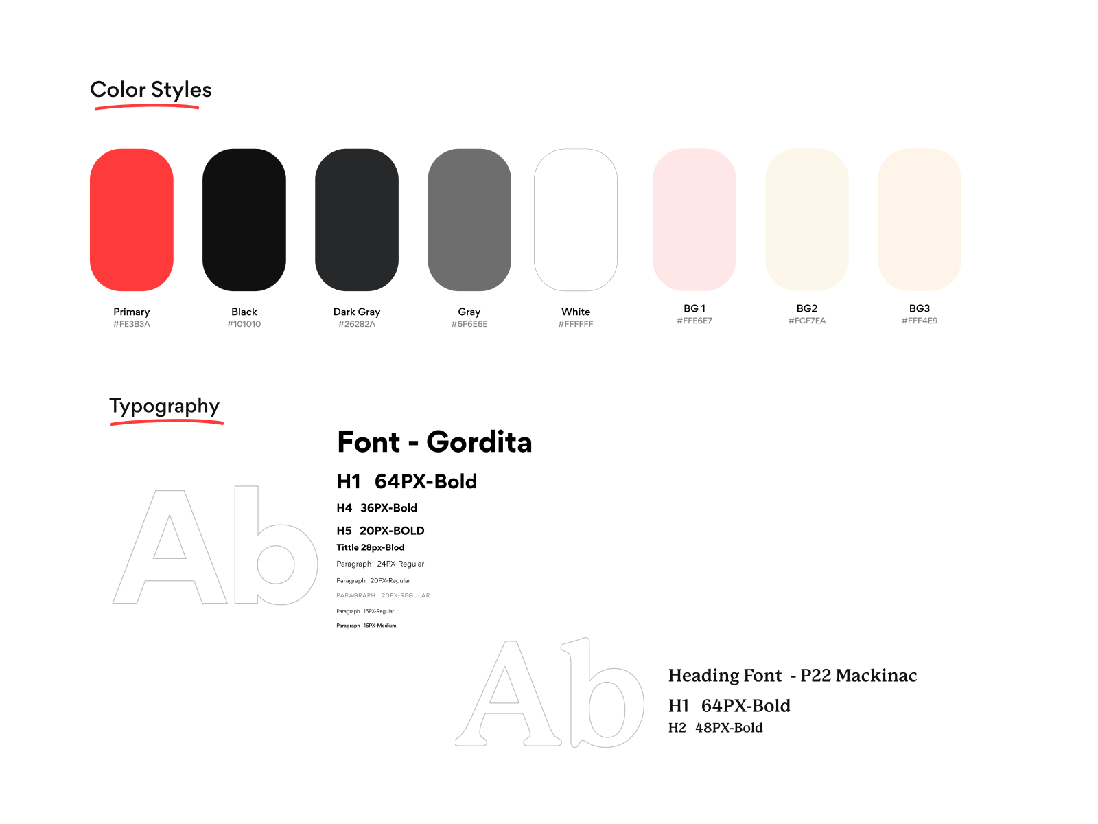 Style Guide by Dilip Kumar on Dribbble