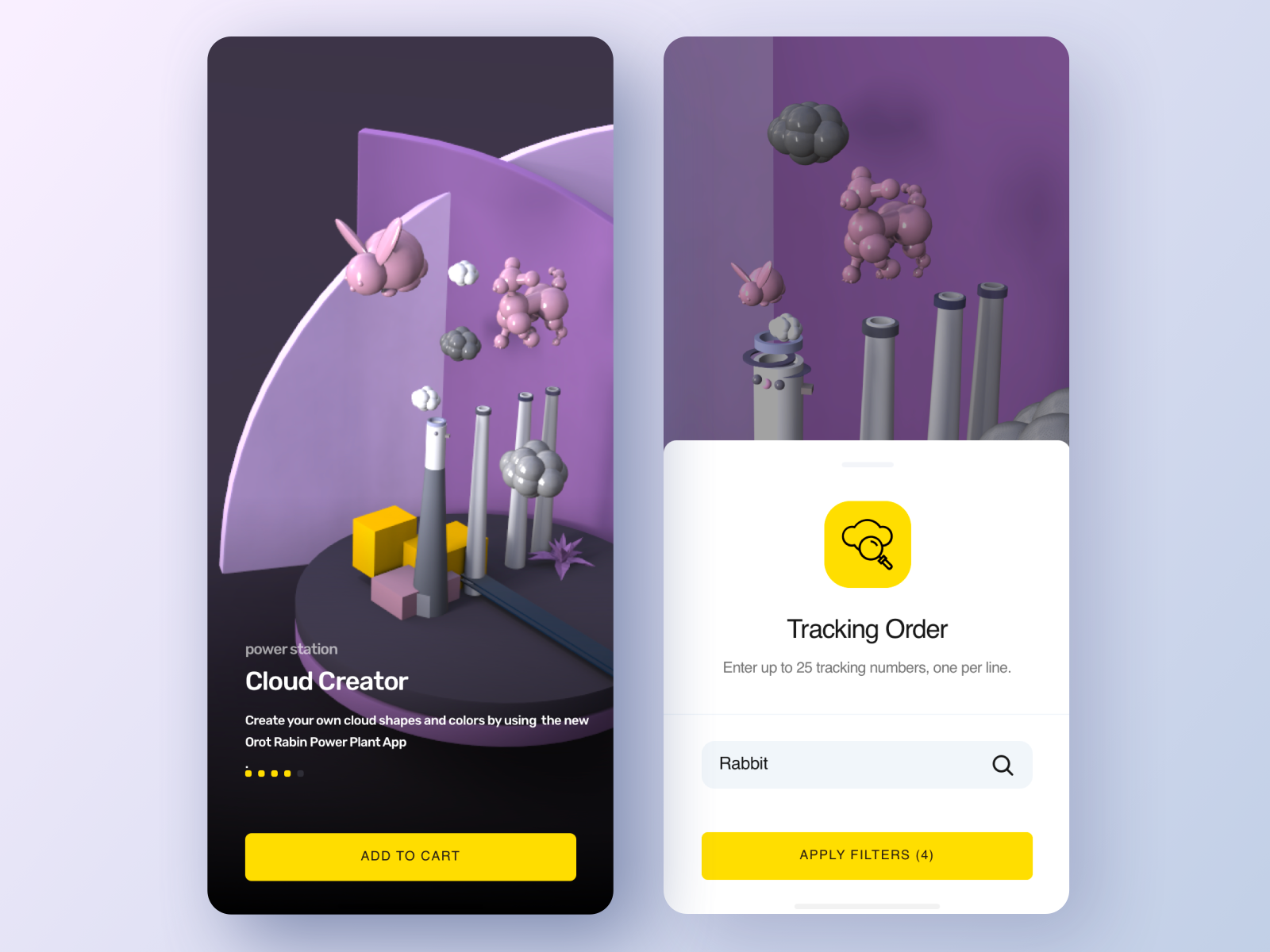 Cloud Creator by Morel Ikonikov on Dribbble