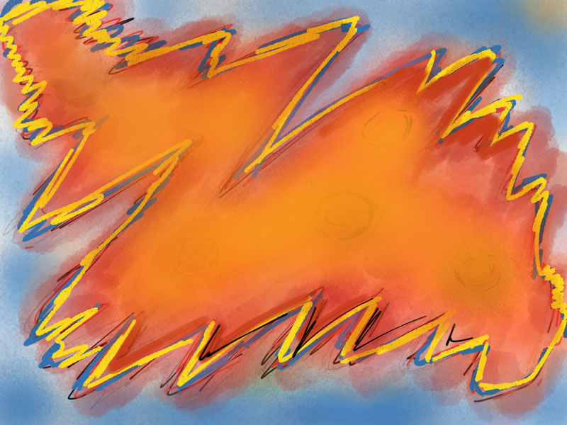 Energy + a little lightning by Drew Bridewell on Dribbble