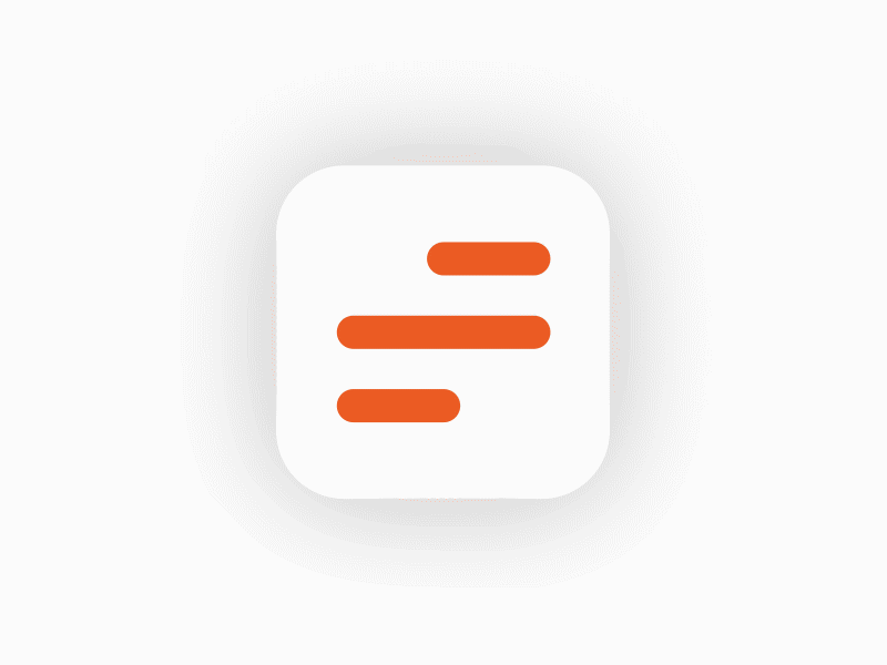 Menu animation by Sam on Dribbble