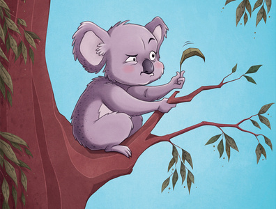 The Picky Eater by Izabela Ciesinska on Dribbble