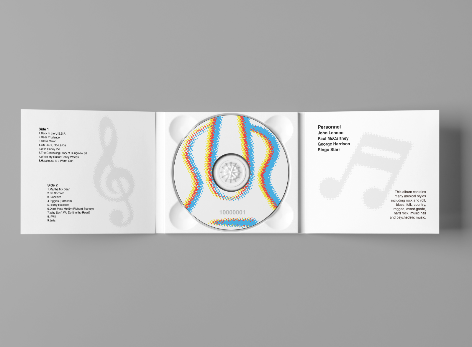 The Beatles' 'The Beatles' Album Redesign - Inside by Gui-Xiaoyi-Cheryl ...