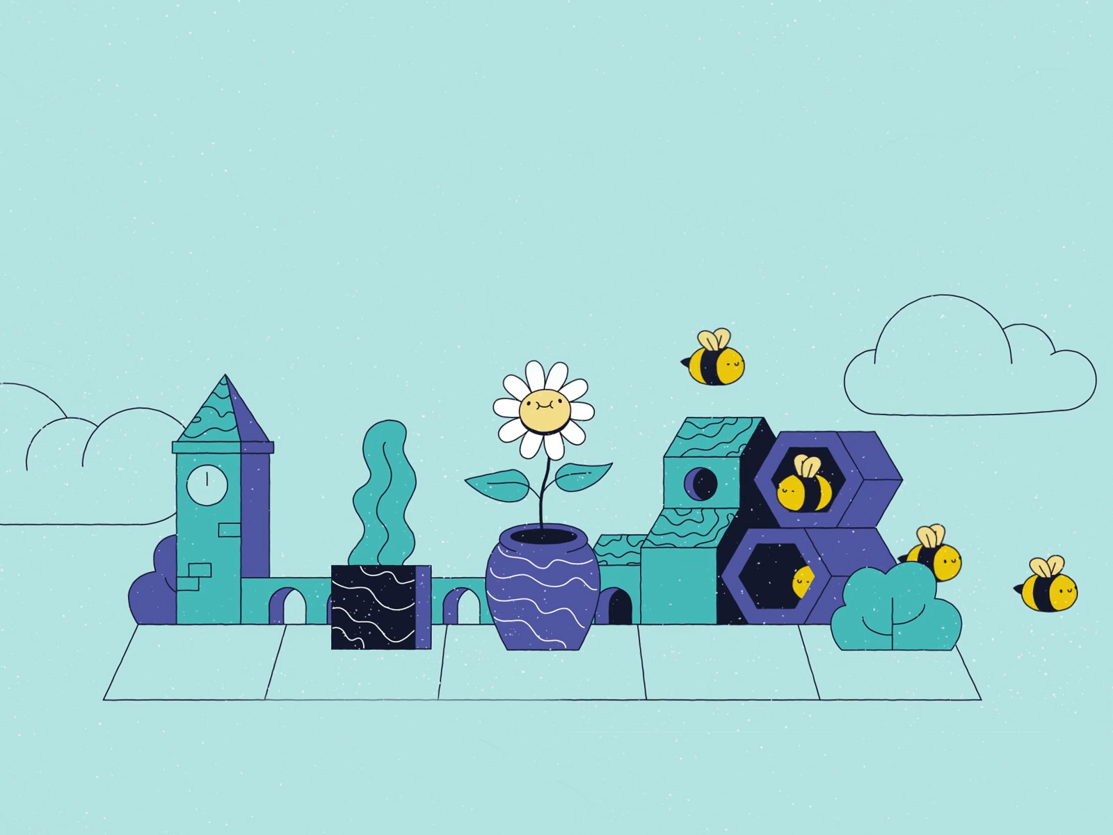 Fancy Honey by Bulle Ouvrard on Dribbble