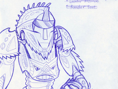 Bearded Robot by Ben Luce on Dribbble