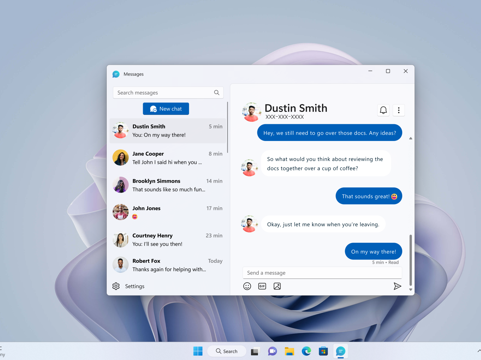 Fluent Messages App Concept by Andrew Mathis on Dribbble