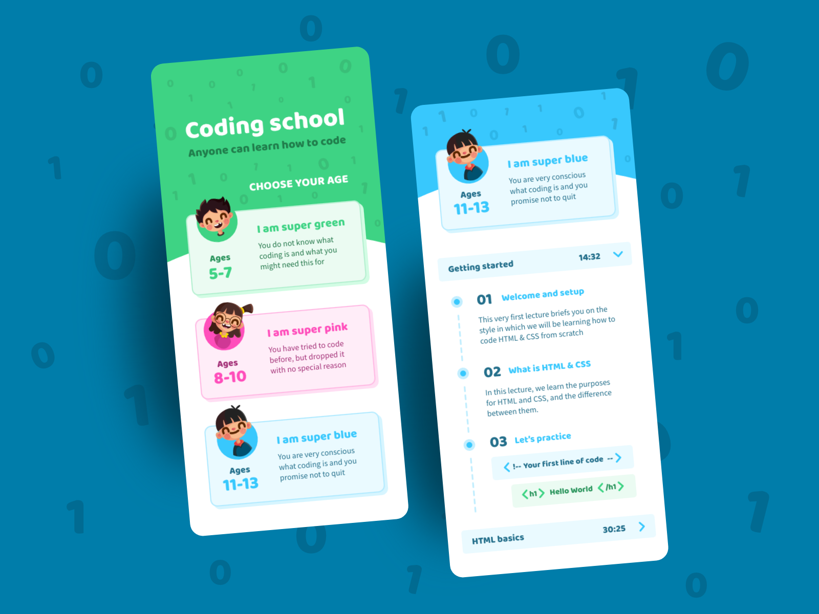 Coding School for Kids by Max Imialek on Dribbble