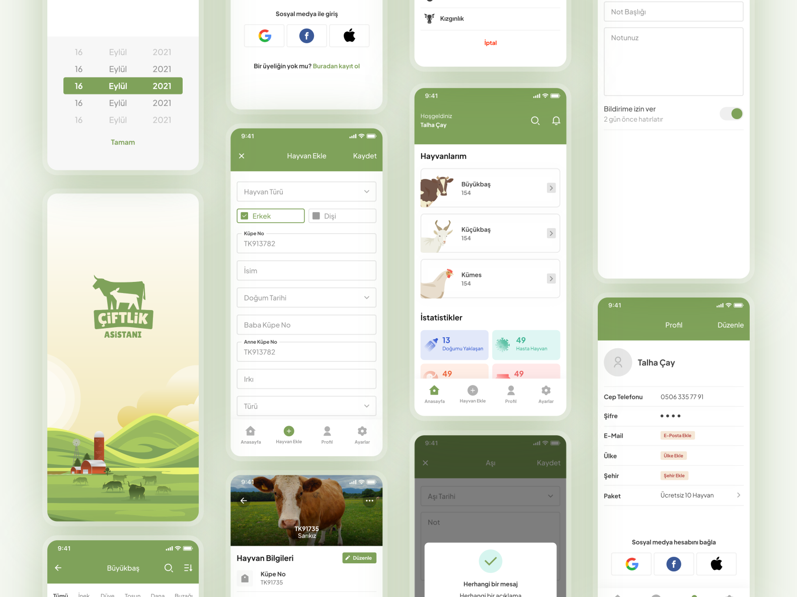 Farm Management App by Talha on Dribbble