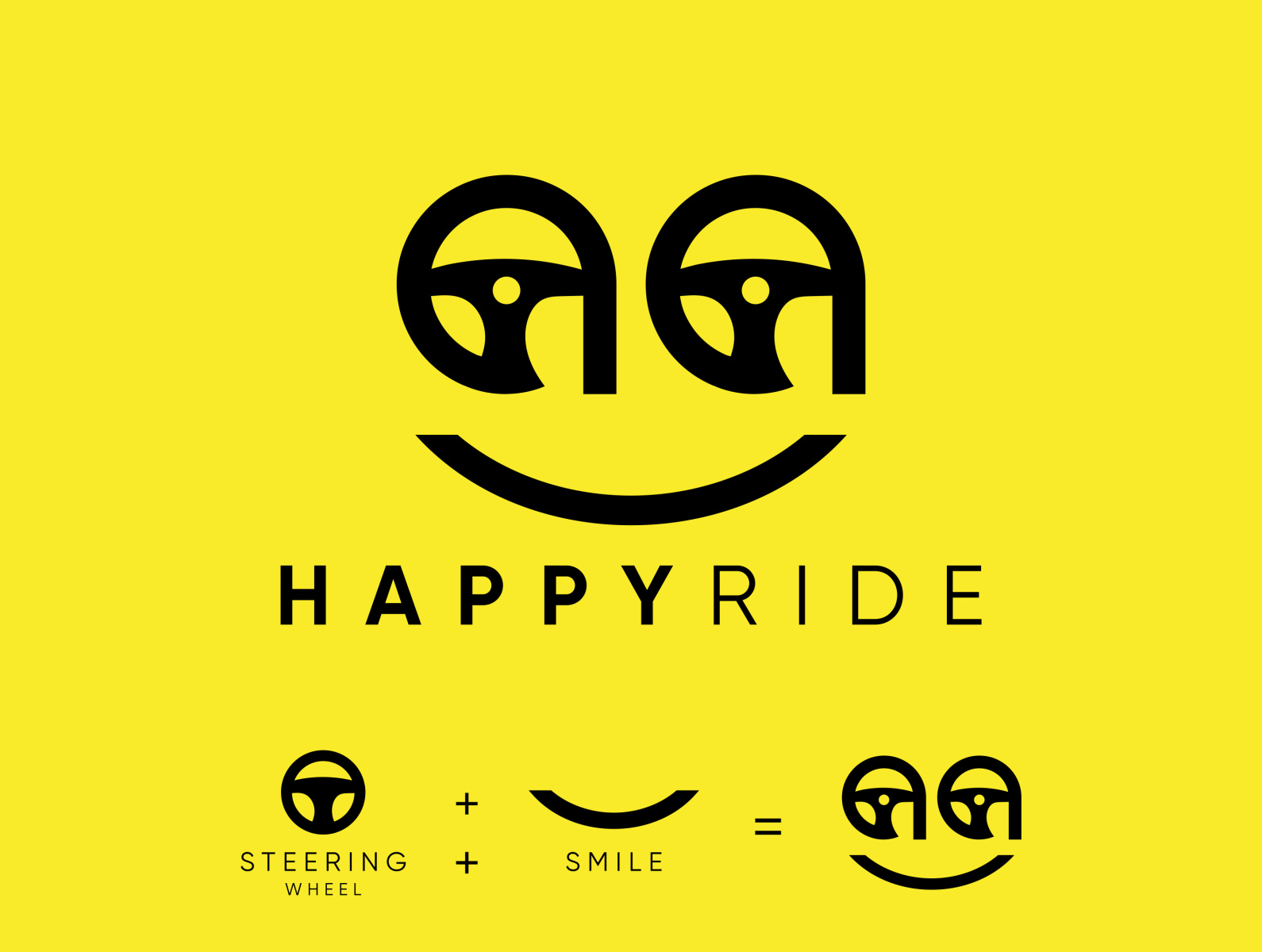 HappyRide Logo by LogoPeak on Dribbble