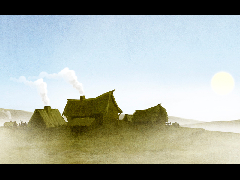 Celtic village by leBigYO on Dribbble