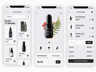 E-commerce App Interface Design by Lovleen Thapar on Dribbble