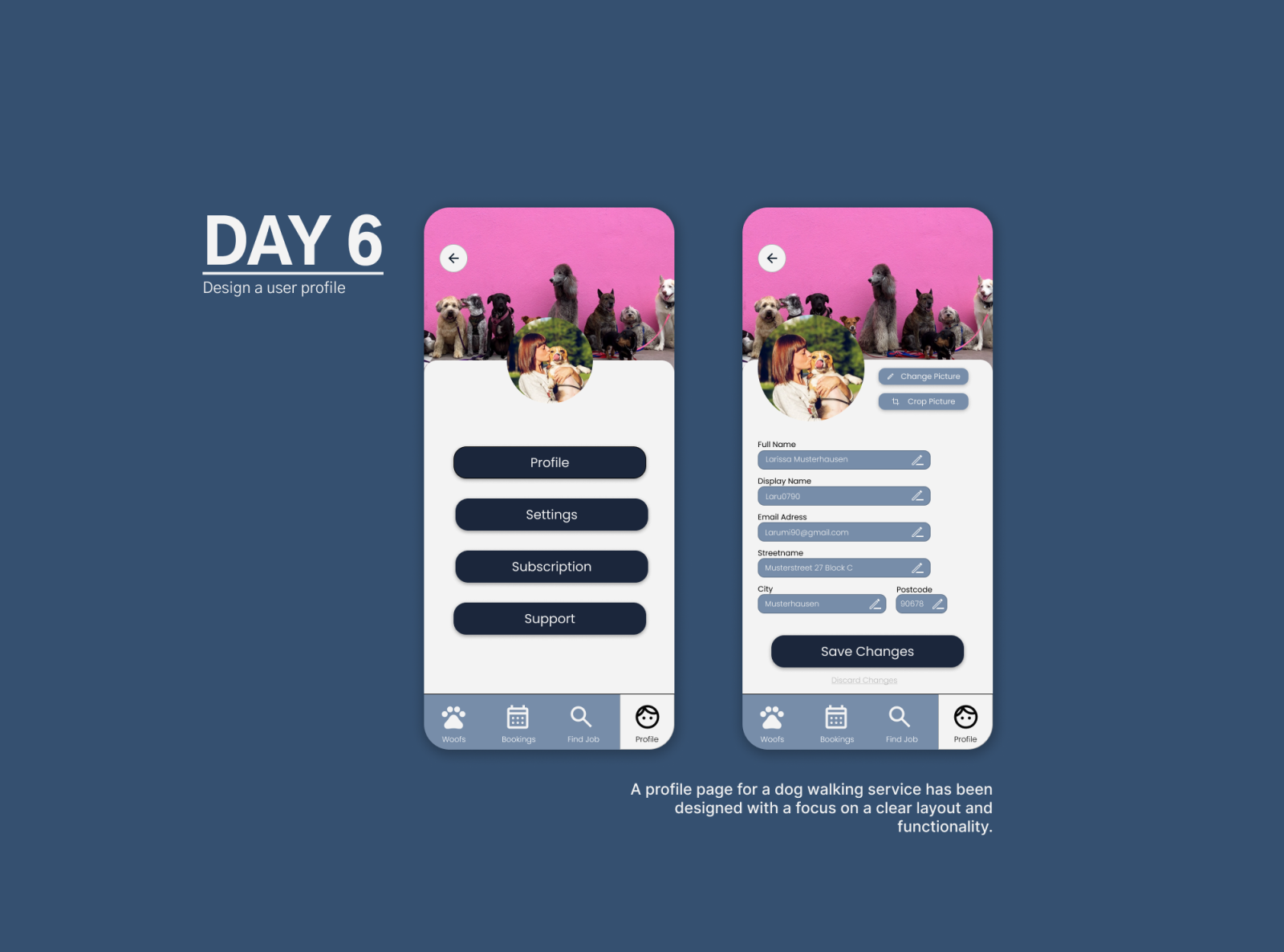 Daily UI :: Challenge 006 by Manuel on Dribbble
