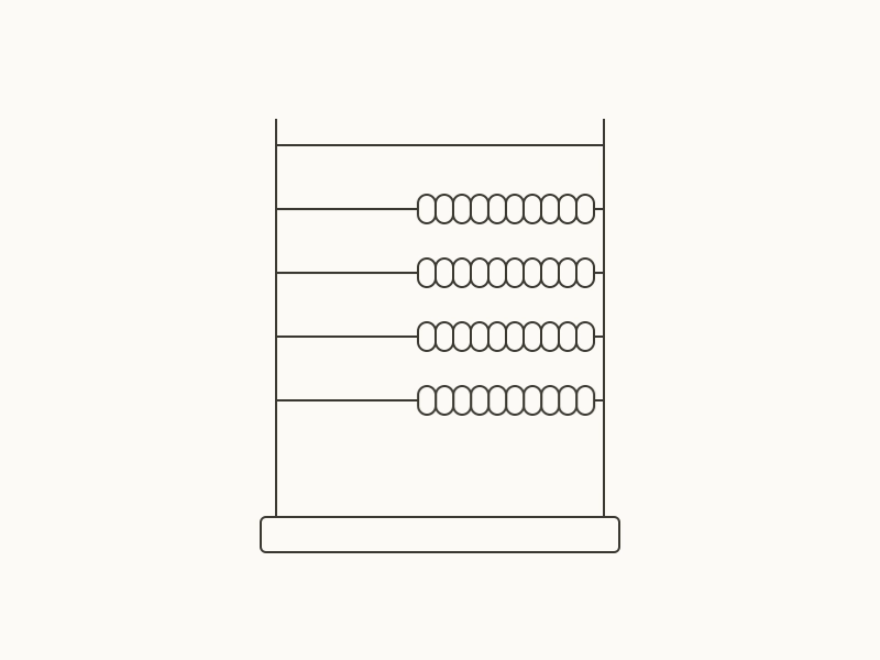 Abacus Animation by Clay on Dribbble