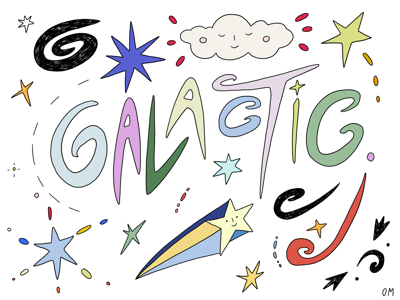 Galactic 1 by Olivia Malloy on Dribbble