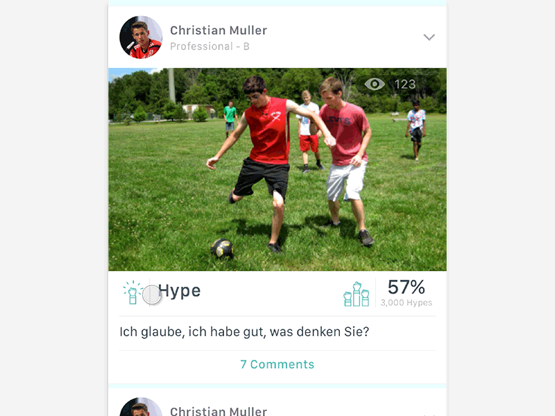 Swap right hint animation by MIGO on Dribbble