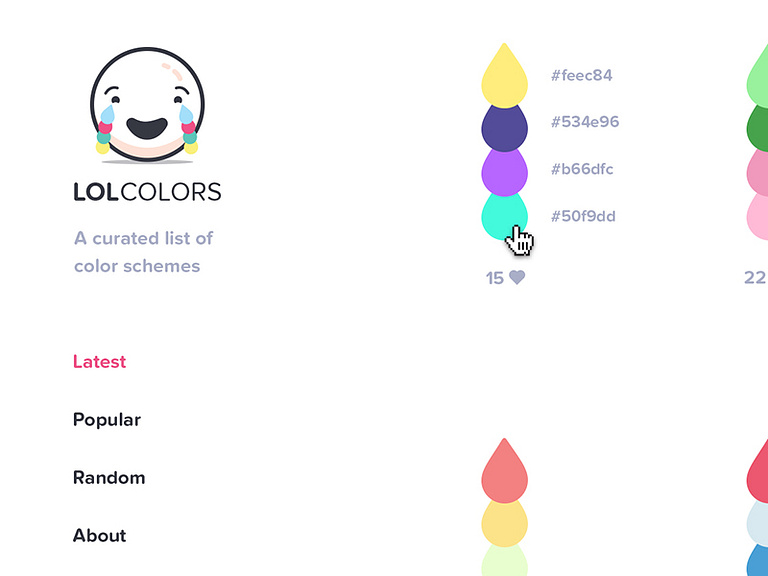 LOL Colors by Mackenzie Child on Dribbble
