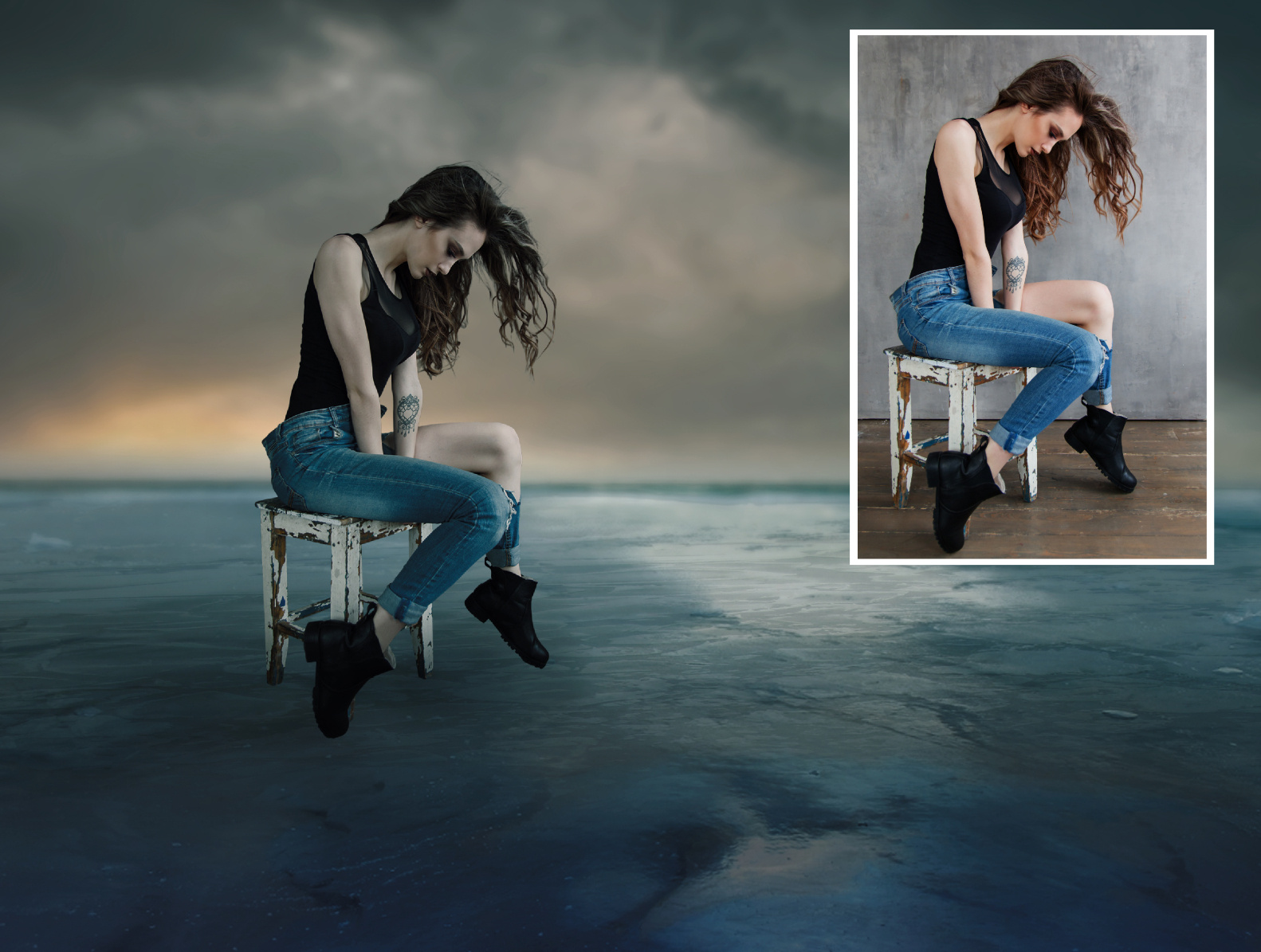 Alone by Veronika V. on Dribbble