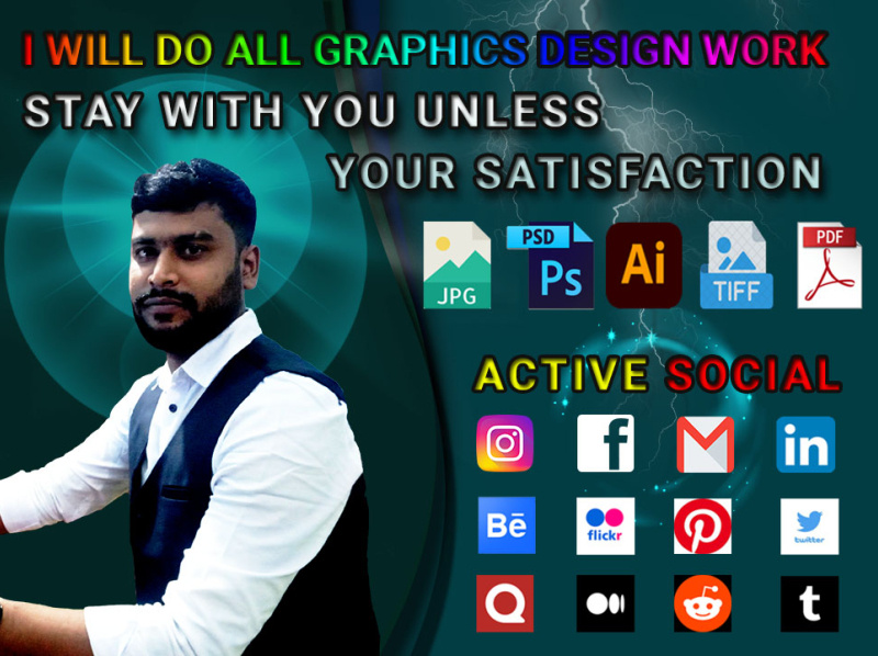 Self Introduction Visual by MAKUL ISLAM on Dribbble