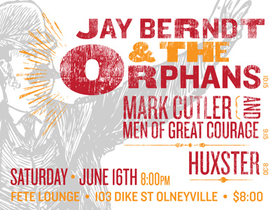 Jay Berndt & the Orphans by Linchpin on Dribbble