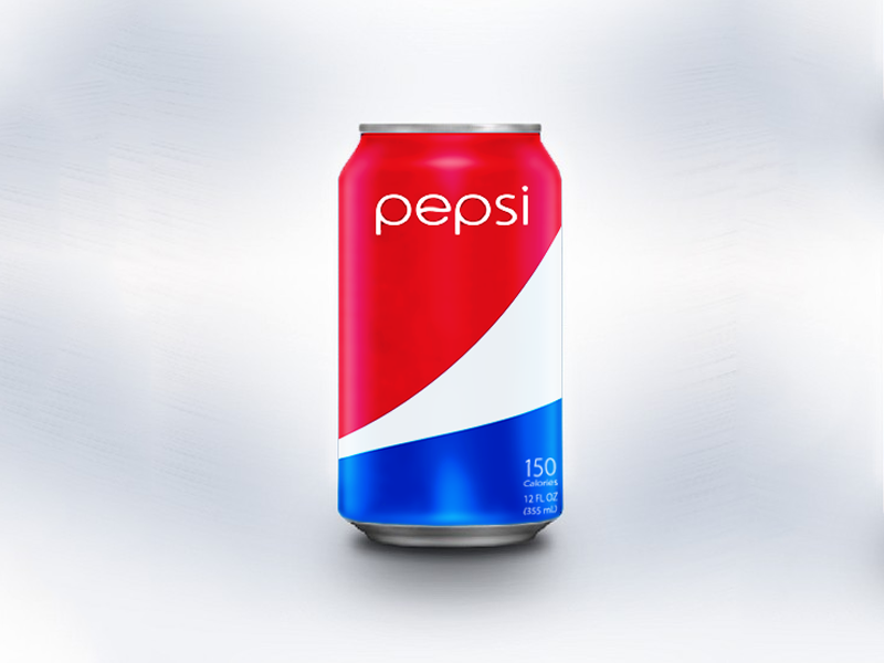 Pepsi Can Redesign by Justin Wetch on Dribbble