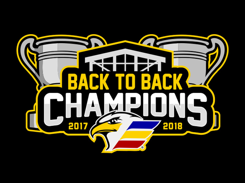 Back To Back Champs by Zach French on Dribbble