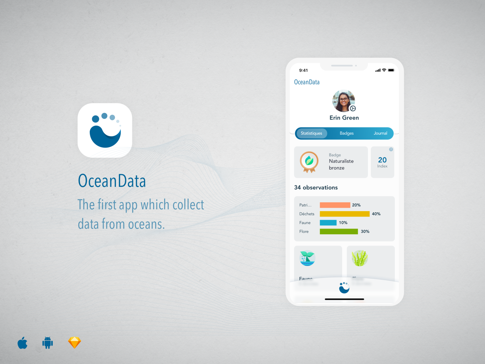 Ocean Data by Dev-id on Dribbble