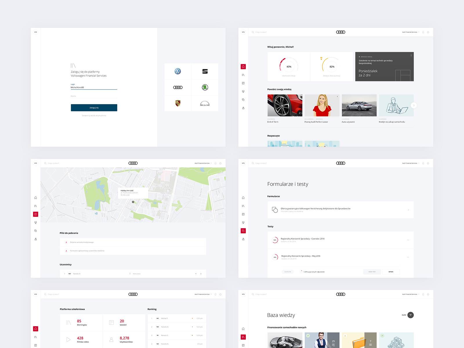 VWB - Screens by Grzegorz Leśniewicz on Dribbble