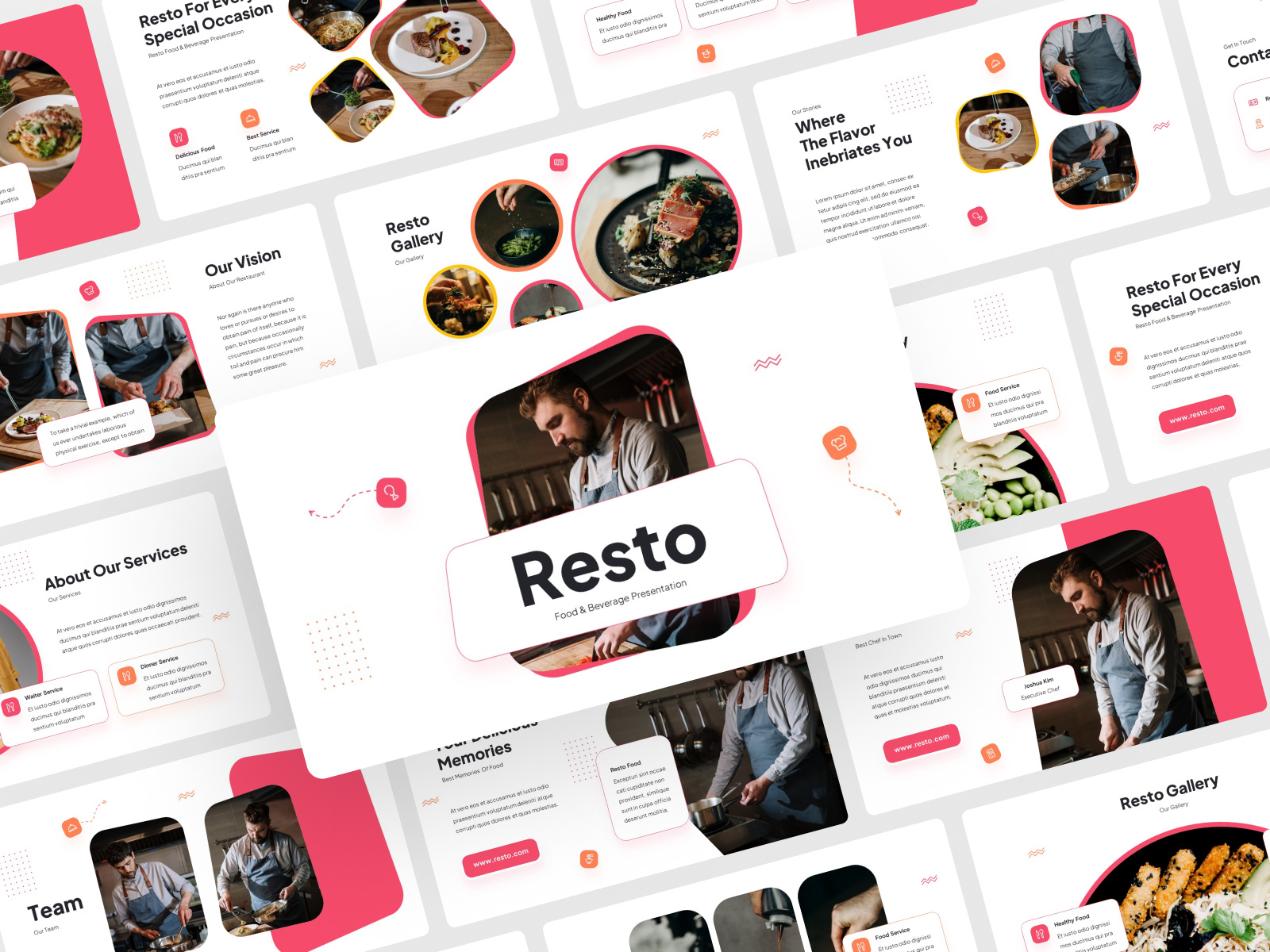 Resto Food & Beverages Pitch Deck by Pitchply on Dribbble