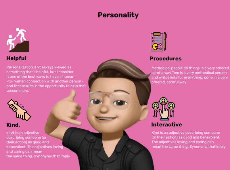Personality by Omair Azhar on Dribbble