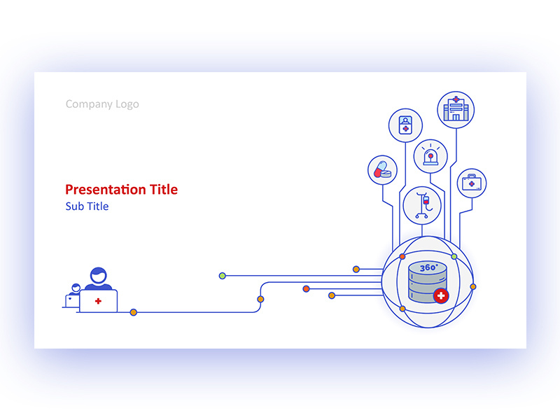PPT cover page Illustration by Shivin Mittal on Dribbble
