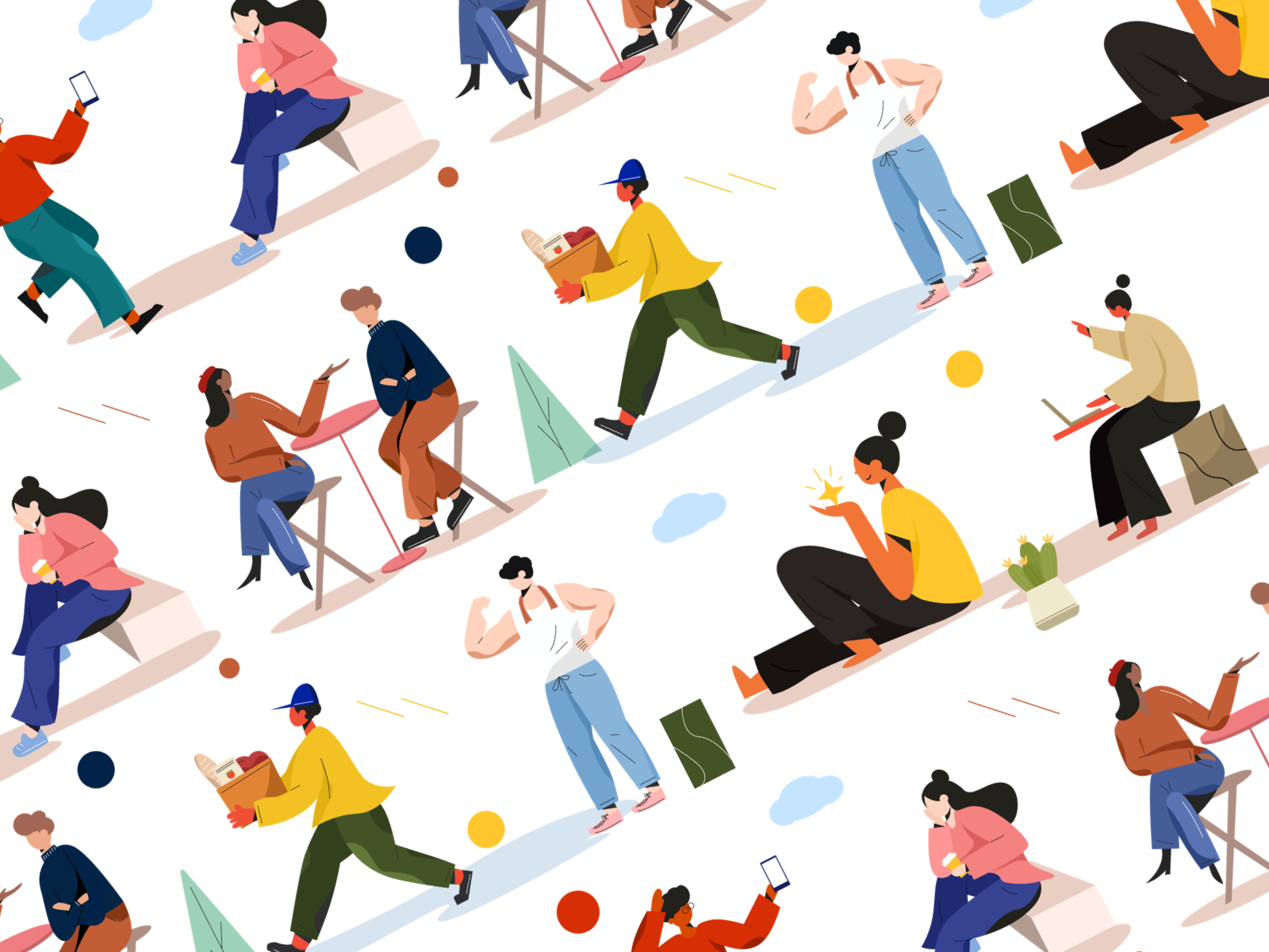 Character exercises by 吾双W for RaDesign on Dribbble