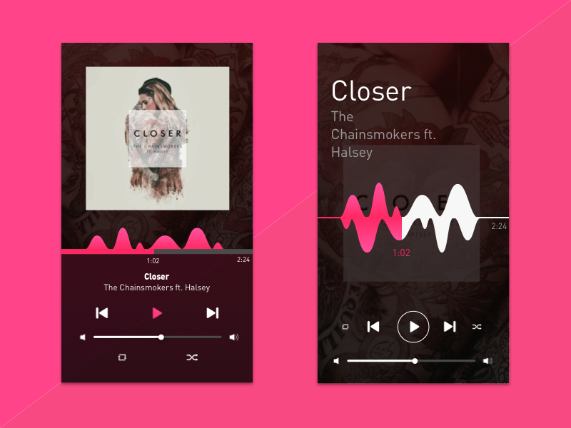 Music Player by Alan Yeh on Dribbble
