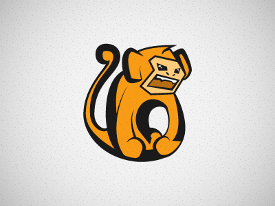 Monkey-byte logo by Tyler Somers on Dribbble