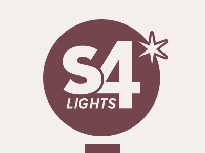 S4 Lights Logo by Sarah Robin on Dribbble