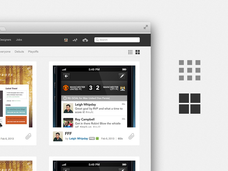 Full Size Dribbble Results by Gregg Meyer on Dribbble