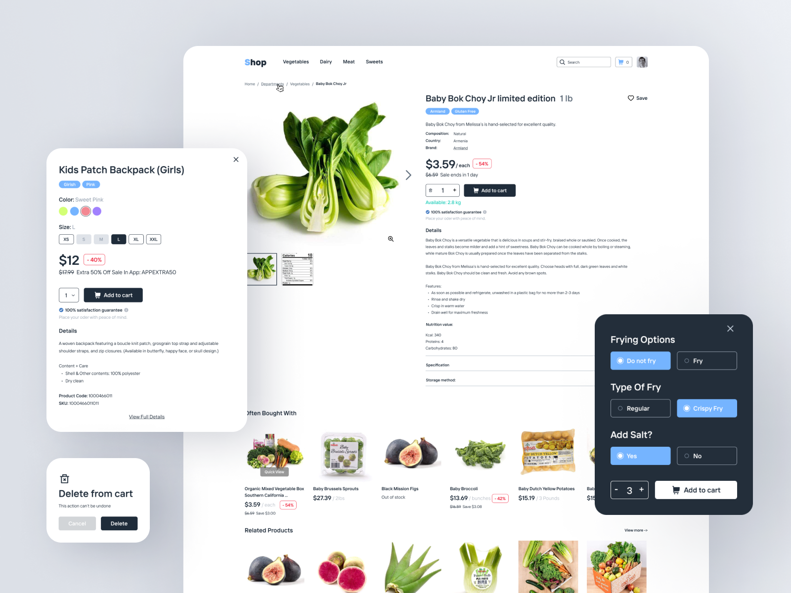 E-commerce Product Page by Zepyur Izyan on Dribbble