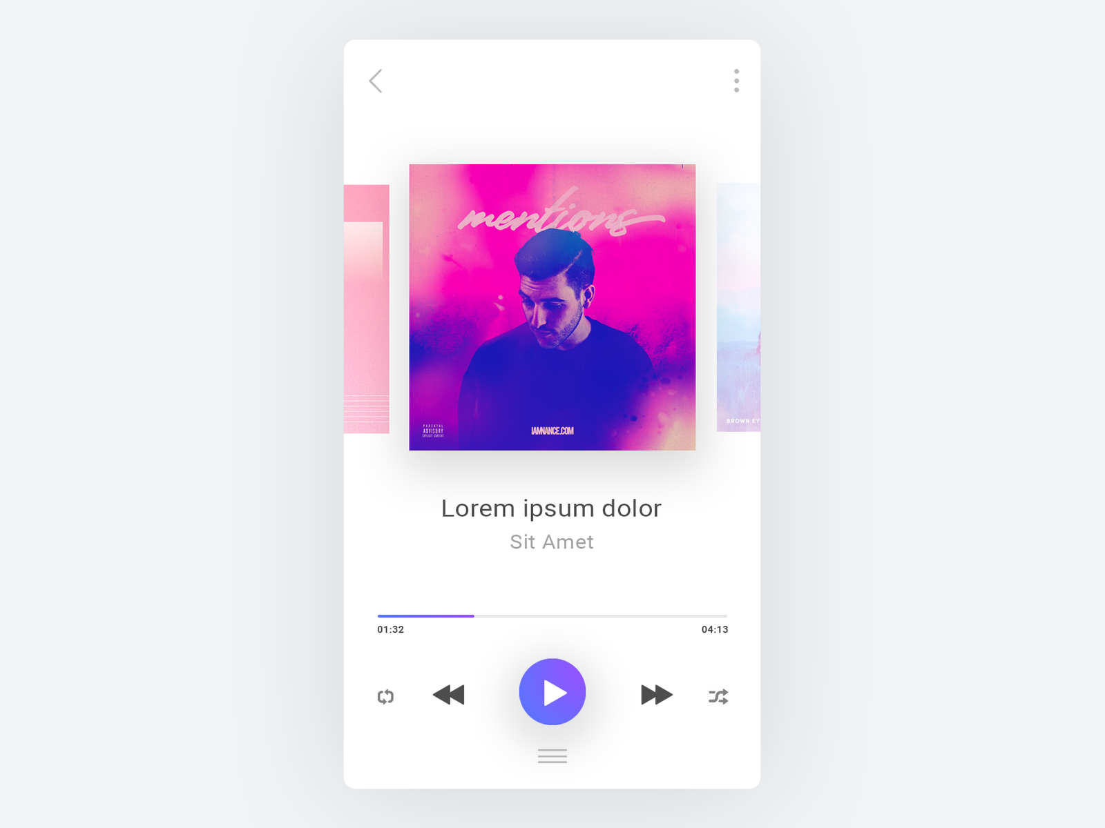 Music Ui by Ritesh Kerketta on Dribbble