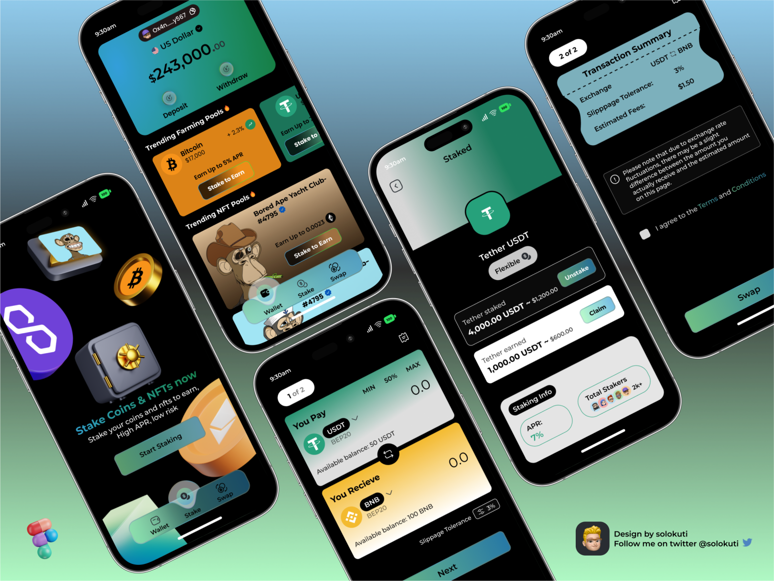 Stake Farm by Josiah Solomon on Dribbble