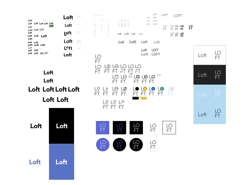 Loft - Logo Exploration by Daniel MacDonald on Dribbble